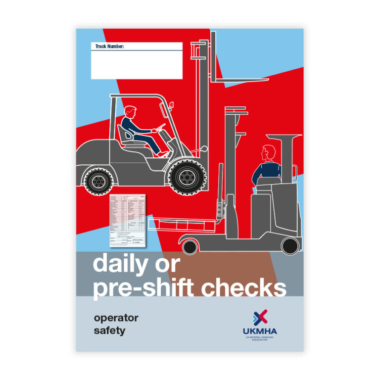 Forklift Checklist - Daily Pre-Shift Inspection Booklet - UKMHA